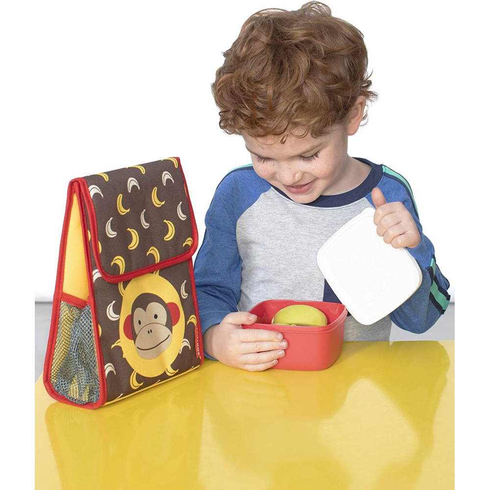 Skip Hop Set 3 cutii pentru pranz Zoo - Maimutica — Baby Safe