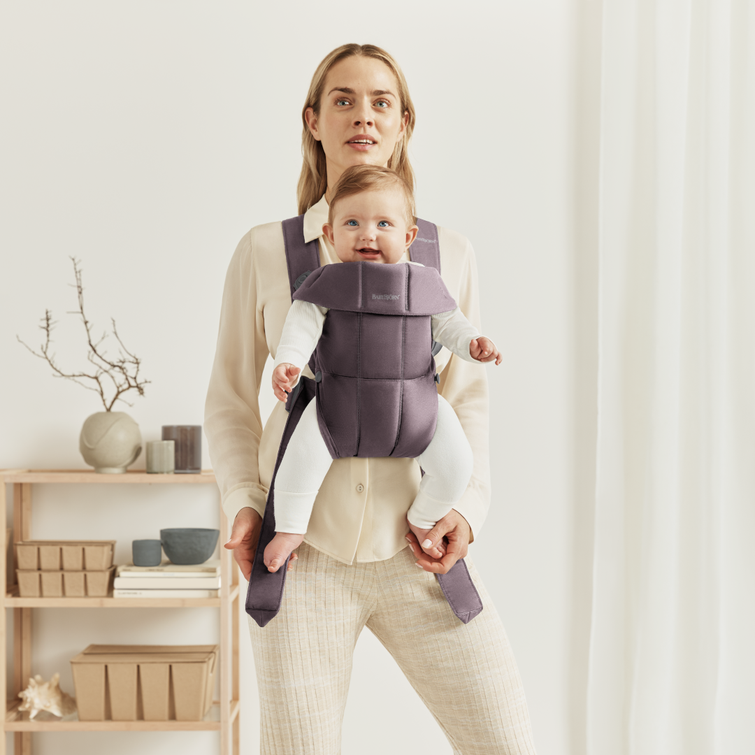 BabyBjorn - Marsupiu anatomic Mini, cu multiple pozitii de purtare ...