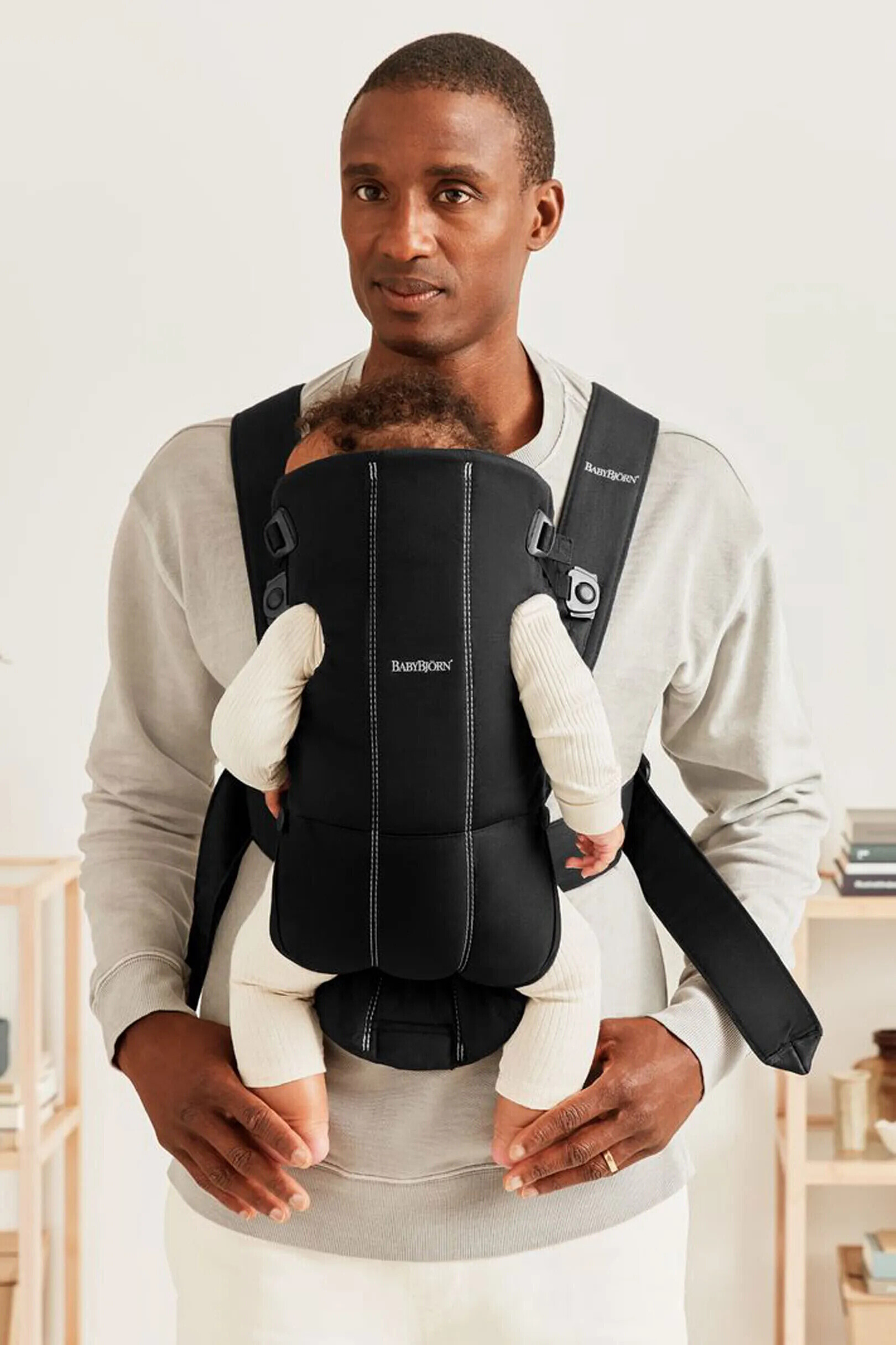 BabyBjorn - Marsupiu anatomic Mini, cu pozitii multiple de purtare ...